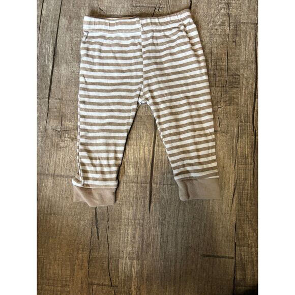 Rae Dunn | Bottoms | Rae Dunn Baby Stripe Pants Size 36m Neutral Beige ...